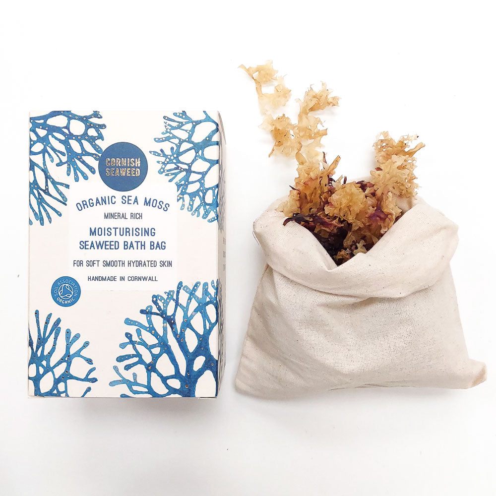 Organic Mineral Rich Moisturising Seaweed Bath Bag – Cornish Seaweed