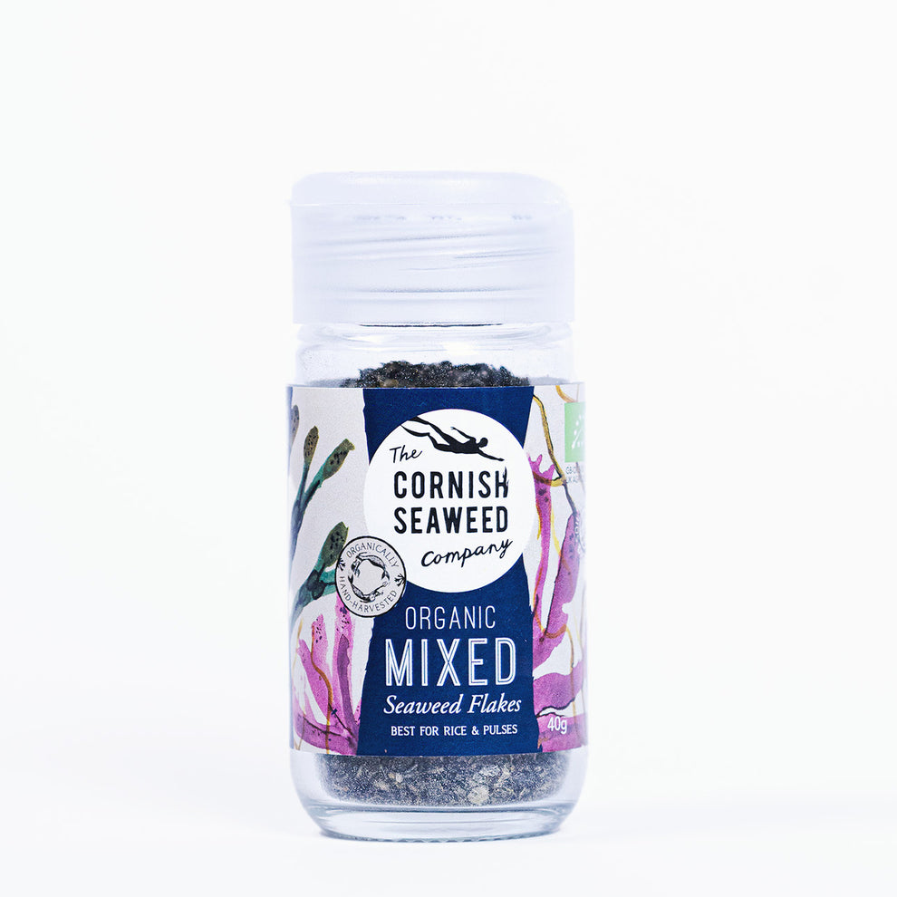 Mixed Seaweed Flakes Shaker - 40g – Cornish Seaweed
